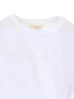 TWINSET Plaque Ruffle T-shirt