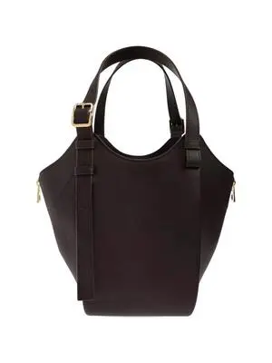 Loewe Hammock Flip Leather Tote Bag