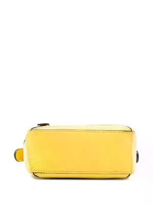 Loewe 2020 Nano Calfskin Puzzle Satchel - Yellow