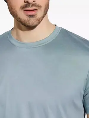 Zimmerli Round-neck Short-sleeve Pajamas - Grey