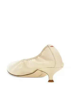 AeydĒ 30mm Hermia Heeled Pumps - Neutrals