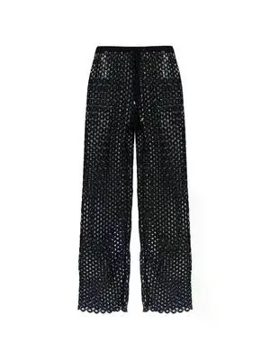Cult Gaia Cut-out Drawstring Trousers