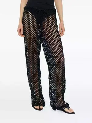 Cult Gaia Cut-out Drawstring Trousers