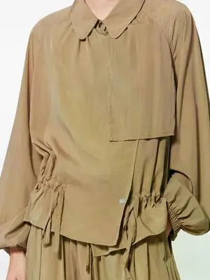 Isabel Marant Étoile Gwenola Drawstring Jacket - Neutrals