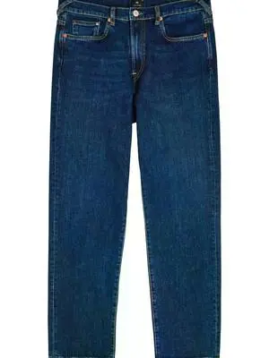 Paul Smith Washed-effect Straight-leg Denim Jeans