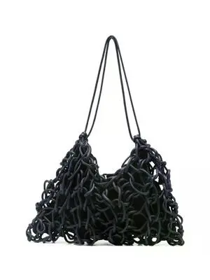 Alienina Knotted Shoulder Bag - Blue