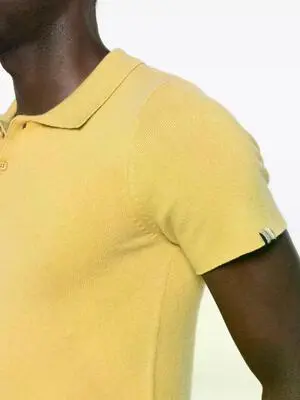Extreme Cashmere Salamander Polo Shirt - Yellow