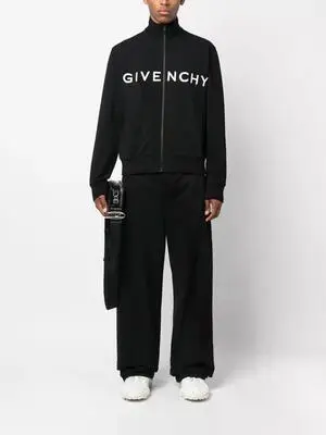 Givenchy Logo-print Zipped Jacket