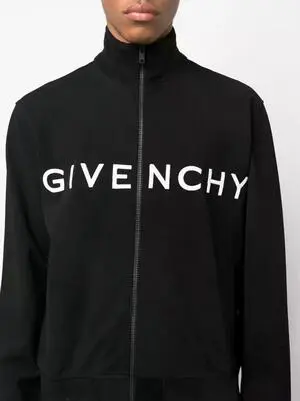 Givenchy Logo-print Zipped Jacket
