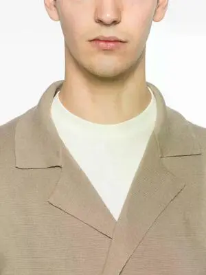 Tagliatore Willy Double-breasted Cardigan - Brown