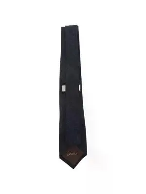 Canali Speckled Tie - Blue