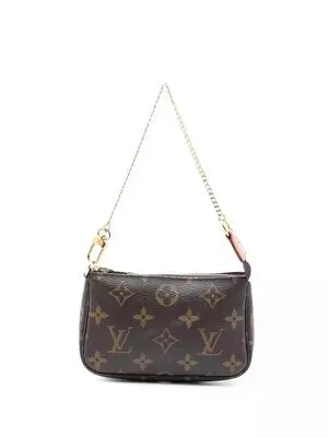 LOUIS VUITTON 2019 Monogram Mini Pochette Accessoires