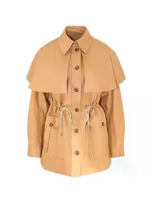 Ulla Johnson Devon Cape-detail Trench Coat