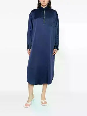 Stella McCartney Buttoned Pocket Midi Dress