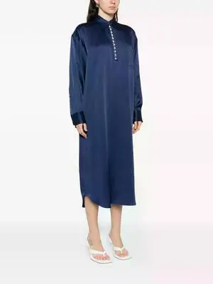 Stella McCartney Buttoned Pocket Midi Dress