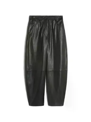 Max Mara Pagano Leather Trousers