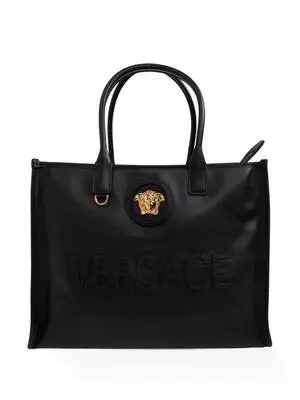 Versace Medusa-plaque Tote Bag