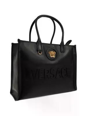 Versace Medusa-plaque Tote Bag