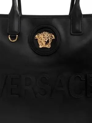 Versace Medusa-plaque Tote Bag