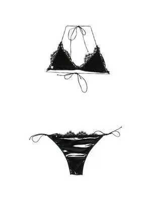 Oseree Lace-trim Bikini