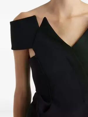 Khaite Verone Cut-out Blouse - Black