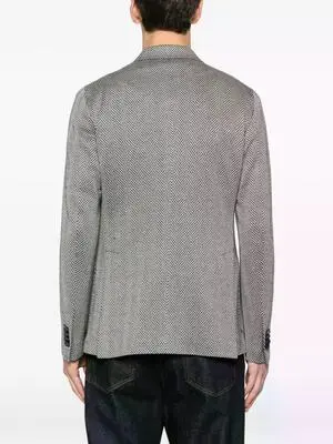 Tagliatore Herringbone Double-breasted Blazer