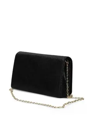 Moschino Logo-embellished Crossbody Bag - Black