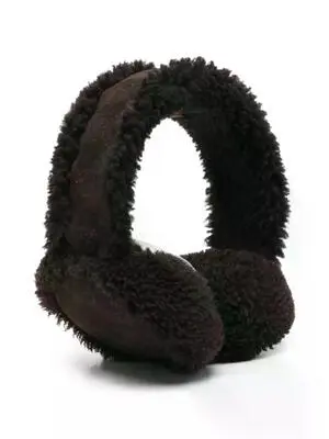 Gucci Logo-print Earmuffs - Brown