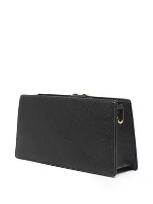Moschino Logo-plaque Shoulder Bag - Black