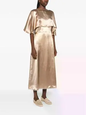 Fabiana Filippi Overlay Midi Dress