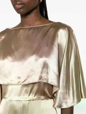 Fabiana Filippi Overlay Midi Dress