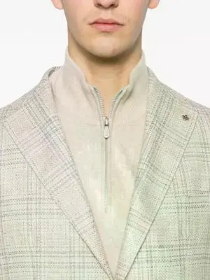 Tagliatore Checked Two-button Blazer
