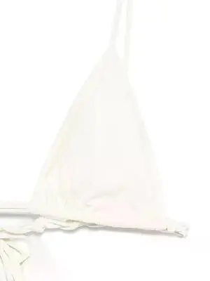 JIL SANDER Tangle Triangle Bikini - White