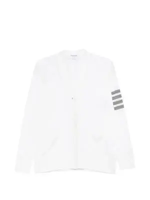 Thom Browne Striped V-neck Cardigan