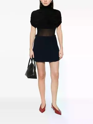 THELAURENT Pleated Mini Skirt