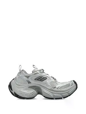 Balenciaga Logo Lettering Sneakers - Grey