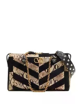 Valentino Garavani Panthea Patchwork Shoulder Bag