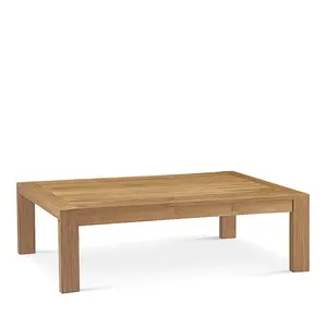MODWAY Upland Outdoor Patio Wood Coffee Table - Natural