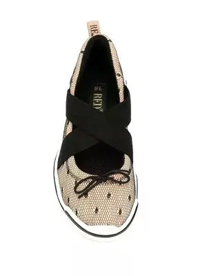 Red Valentino Ballet Point D'esprit Sneakers