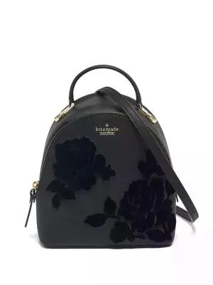 Kate Spade New York Binx Flock Rose Leather Backpack