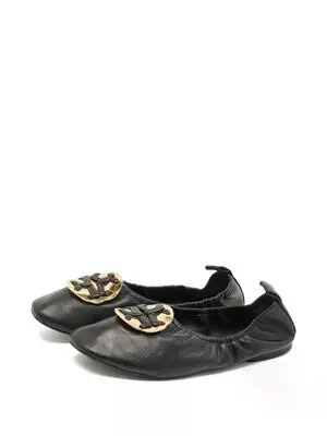Tory Burch Logo Medallion Ballet Flats