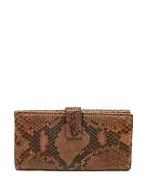 Gucci Spur Python Leather Wallet