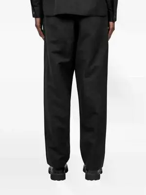 BAZISZT Floral-embroidered Trousers