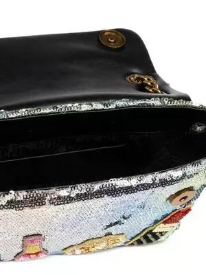 Kurt Geiger Mini Kensington Shoulder Bag - Silver