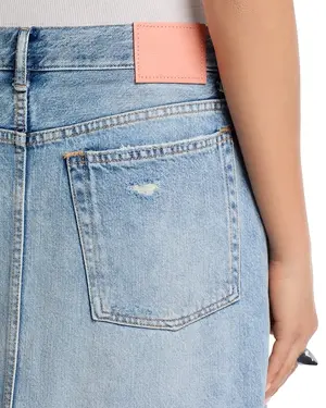Acne Studios Layered Denim Skirt Jeans