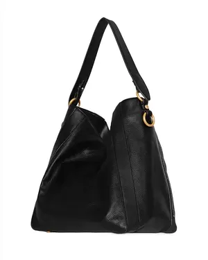 Rebecca Minkoff M.a.b. Leather Hobo Bag - Black