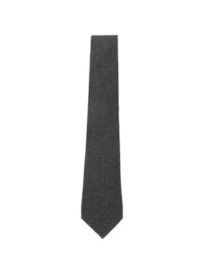 Canali Dotted Tie - Grey