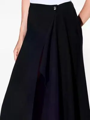 Armani Exchange Front-split Maxi Skirt