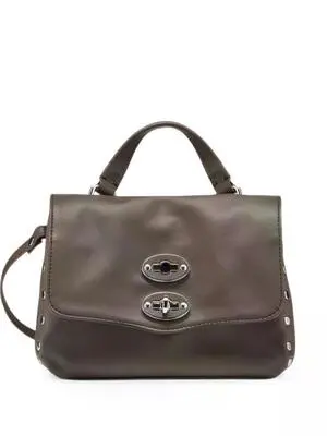 ZANELLATO Postina Tote Bag With Turn-lock Closure - Brown