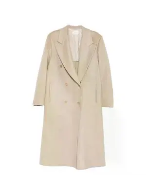 THE ROW Hariet Double-breasted Coat - Neutrals